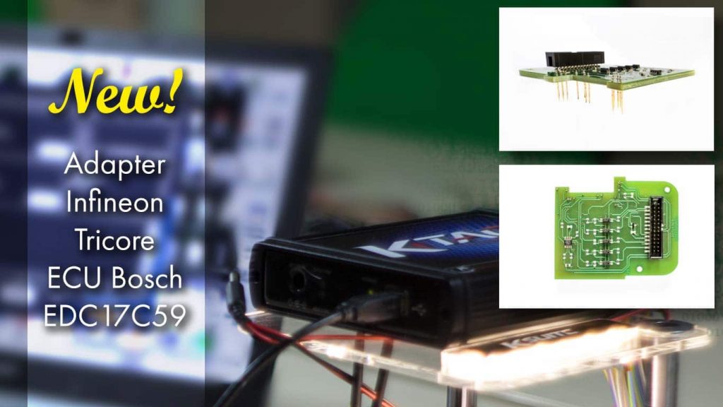Adaptador Infineon Tricore ECU Bosch EDC17C59 - Nuevo! - Alientech News ...